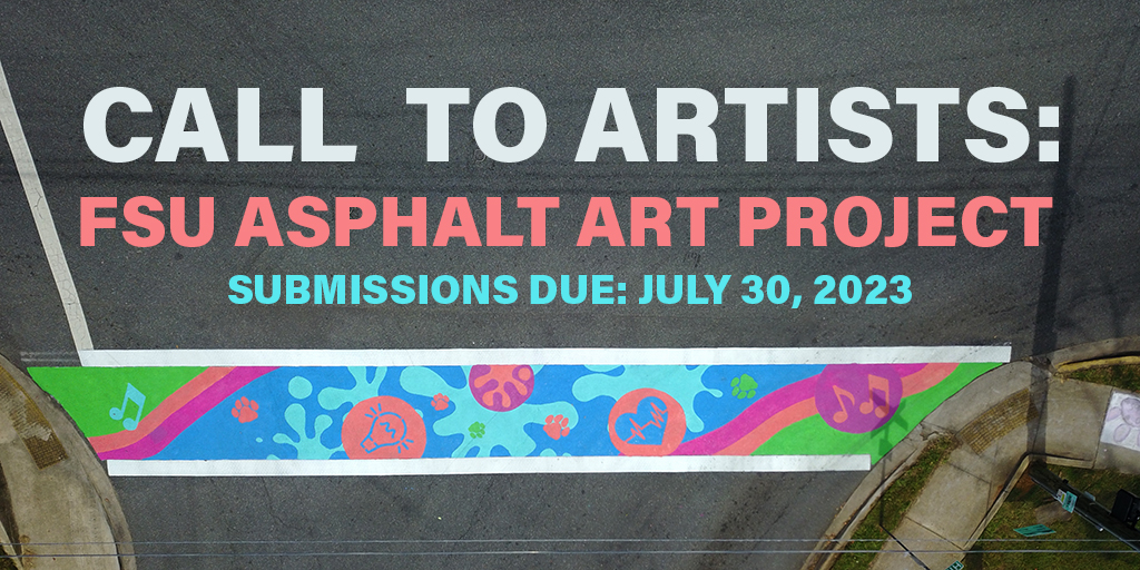 Call to artists: FSU asphalt art project looks to beautify campus while ...