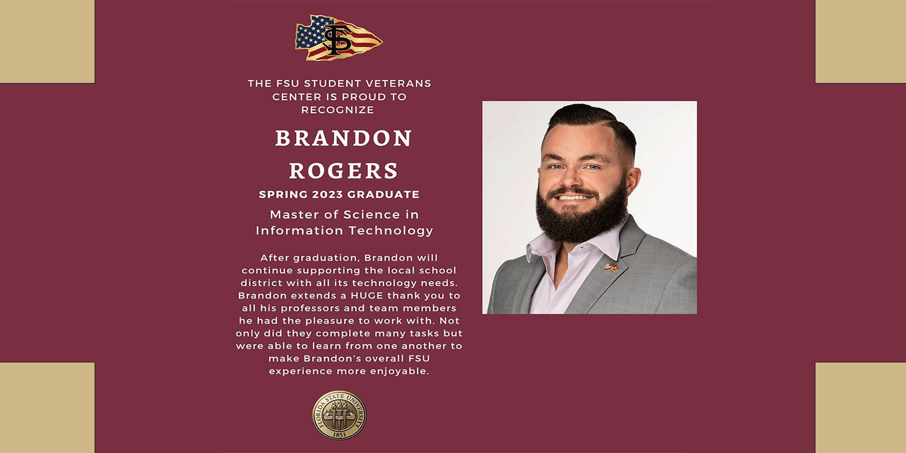 Photos: Congratulations Spring FSU Student Veterans and Army and Air ...