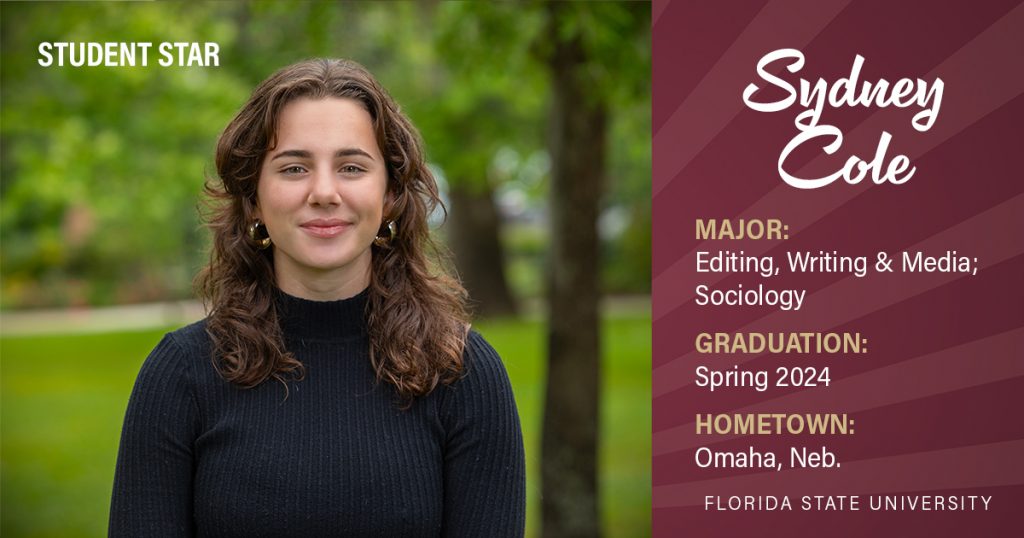 Student Star- Sydney Cole - Florida State University News