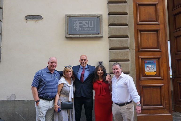 Going global: President McCullough and First Lady Vartikar visit FSU ...