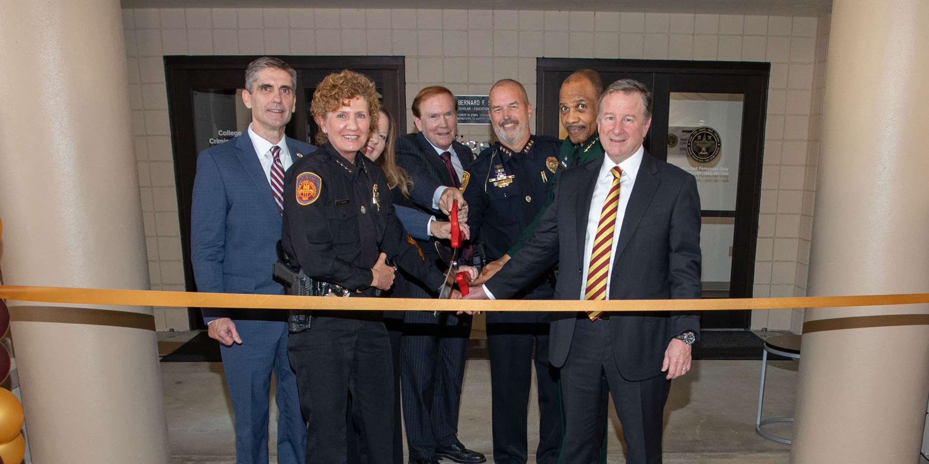 Local law enforcement officials cut the ribbon on Capital Region Real ...