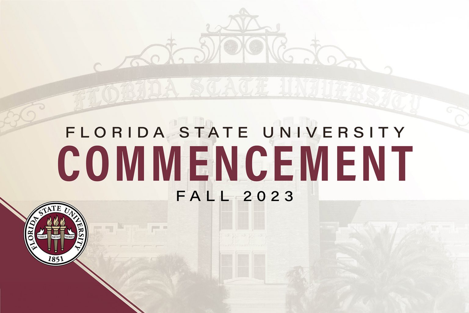 FSU to celebrate 2023 fall commencement Dec. 15 - Florida State ...