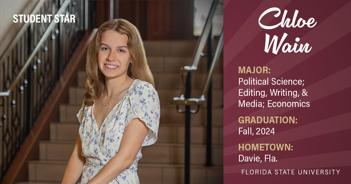 Chloe Wain - Florida State University News