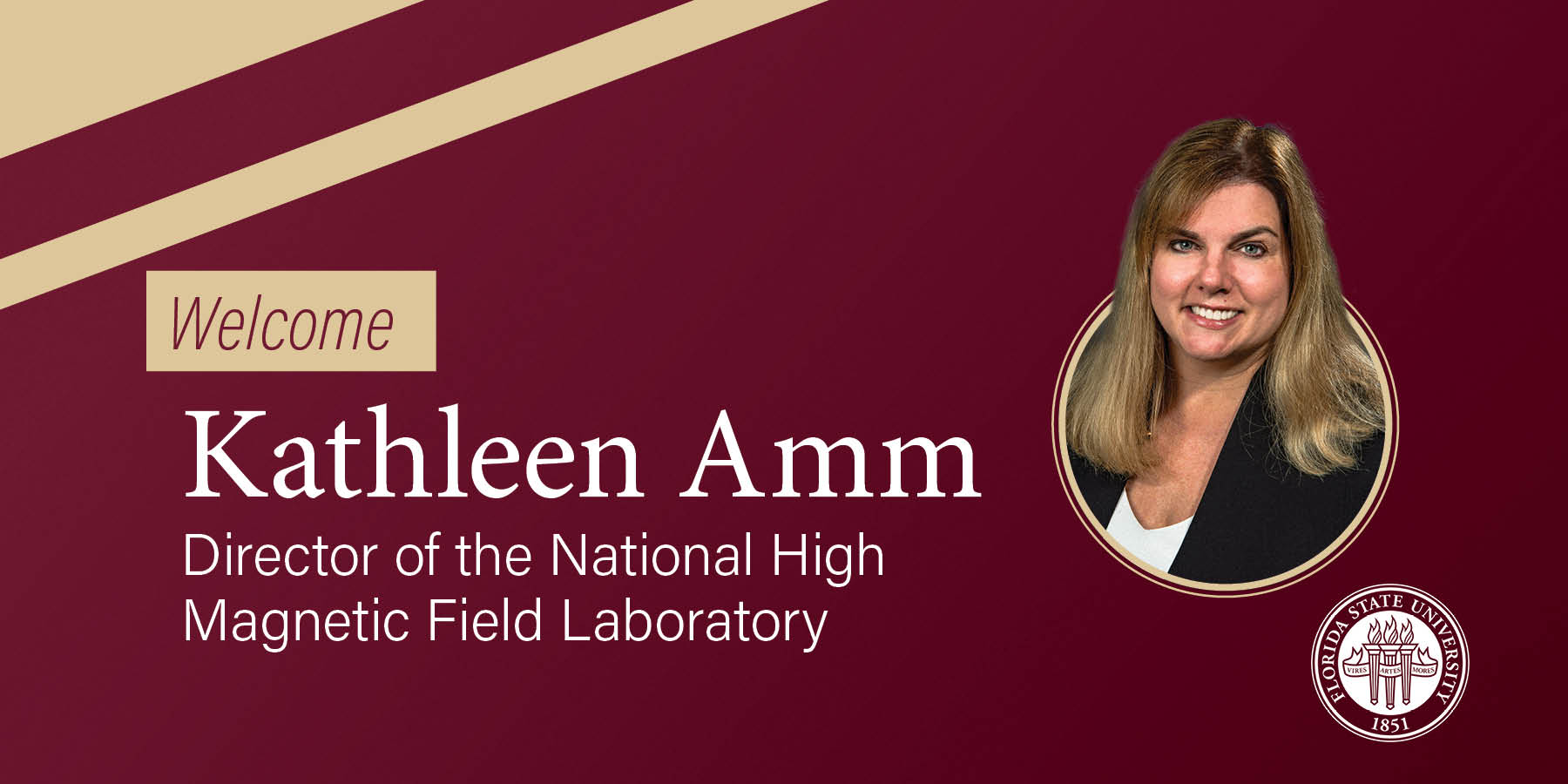 Distinguished physicist Kathleen Amm named director of the National ...