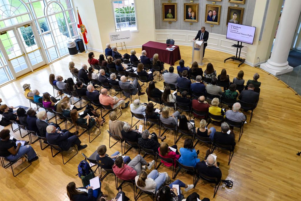 Former ambassador speaks to FSU students about future of international ...