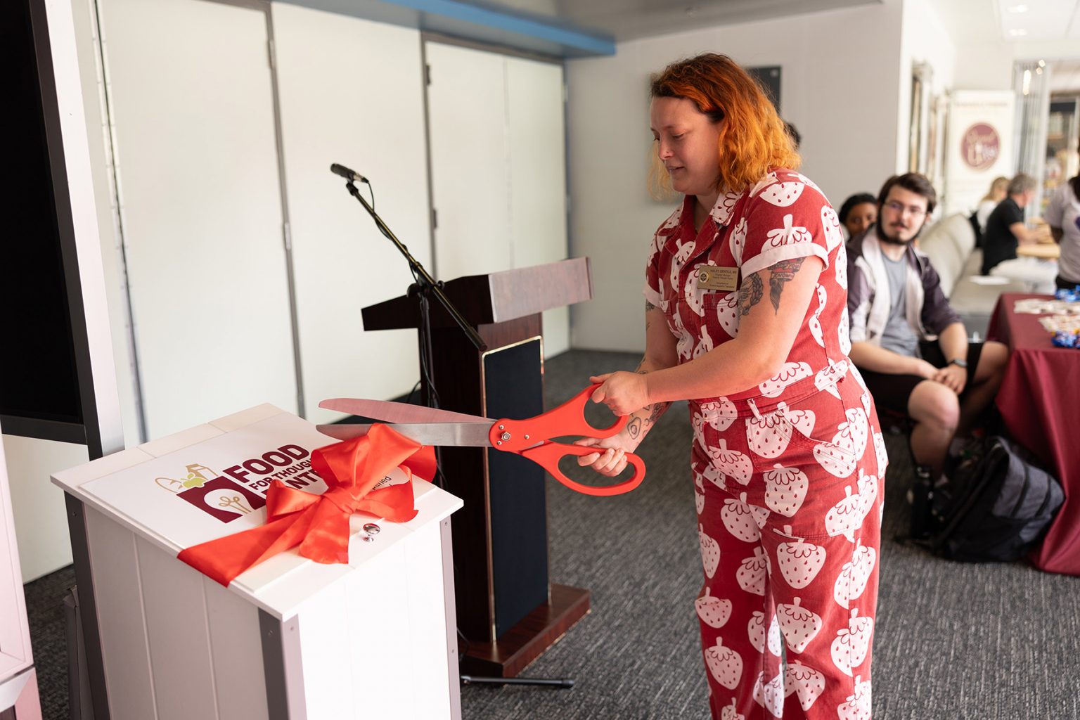 FSU Libraries, SGA unveil permanent space for student food donation ...