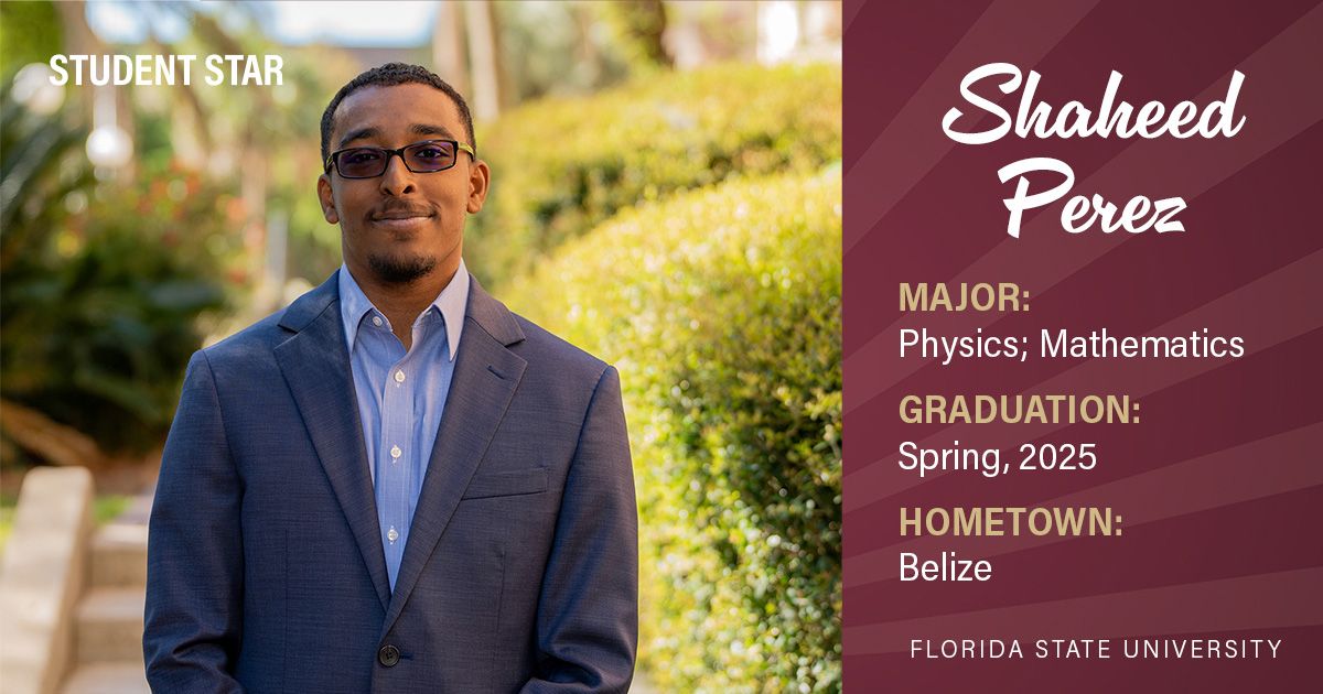 Shaheed Perez - Florida State University News