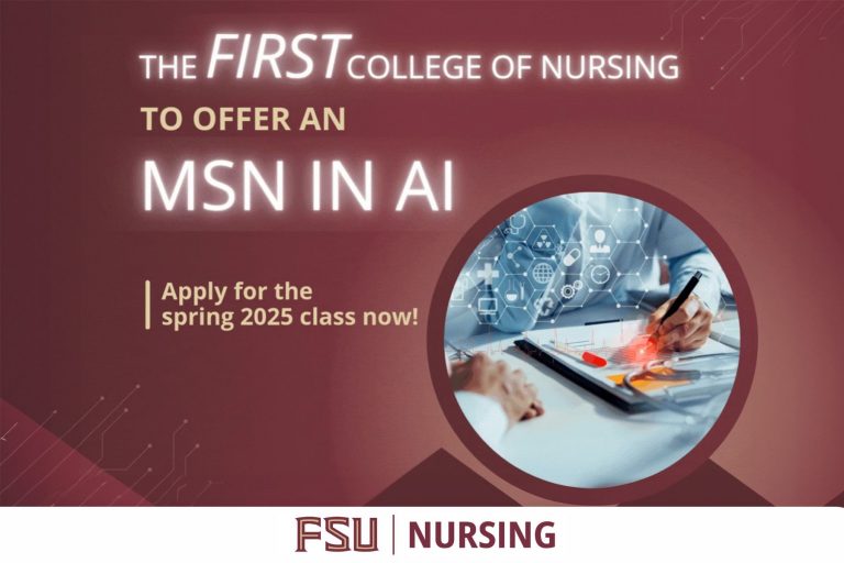 FSU's College of Nursing launches nation’s first AI in health care ...