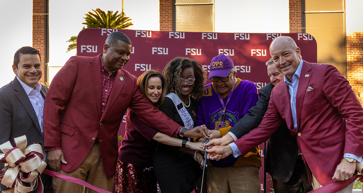 FSU honors Divine Nine with new National Pan-Hellenic Council Park on campus - Florida State ...