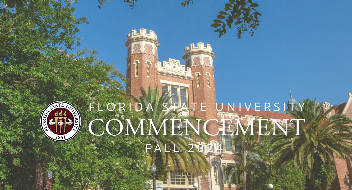 FSU to celebrate 2024 fall commencement Dec. 13 - Florida State ...
