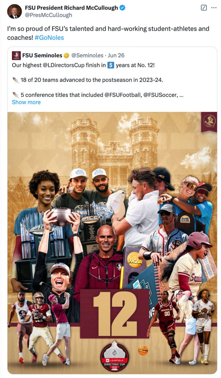 Year in Review: FSU achieves new heights in 2024 - Florida State ...