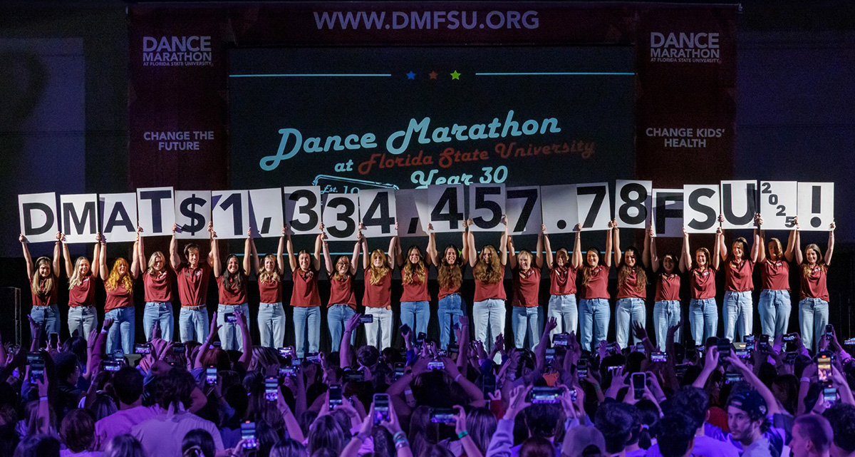 Dance Marathon at FSU raises $1.3M for children's hospitals, celebrates ...