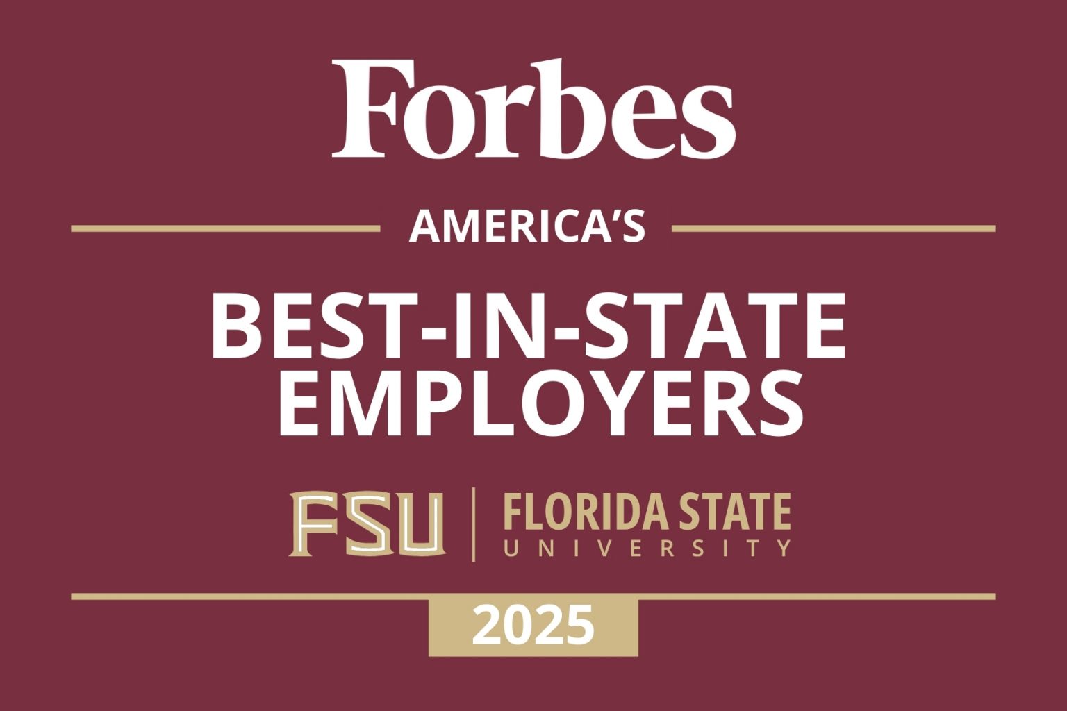 FSU makes Forbes’ America’s Best-in-State Employers 2025 - Florida ...