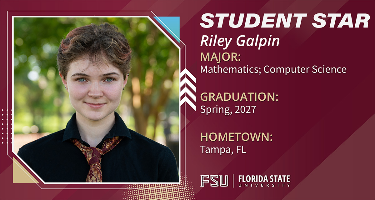 Riley Galpin - Florida State University News