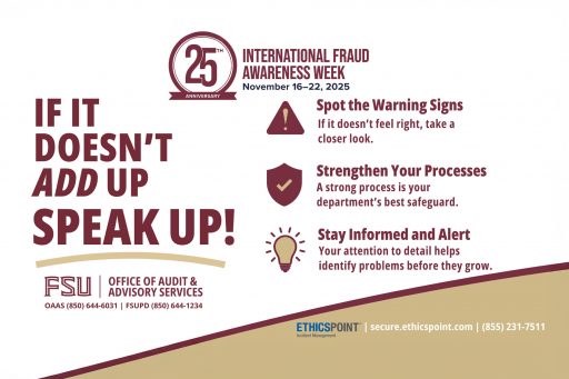 FSU recognizes International Fraud Awareness Week - Florida State ...