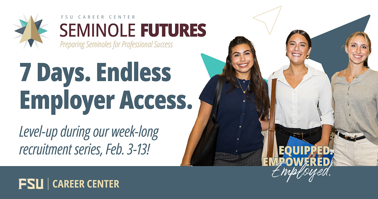 FSU Career Center's Seminole Futures Recruitment Series propels student ...